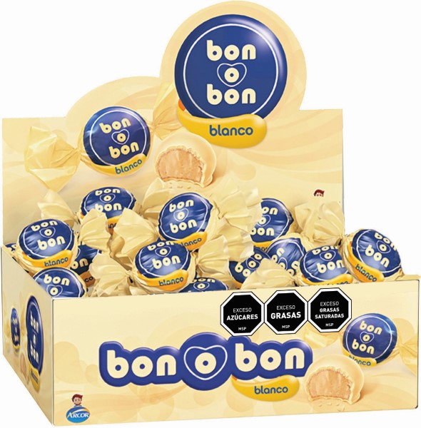 Display Bombones Bon O Bon Blanco 450g – Arcor digital